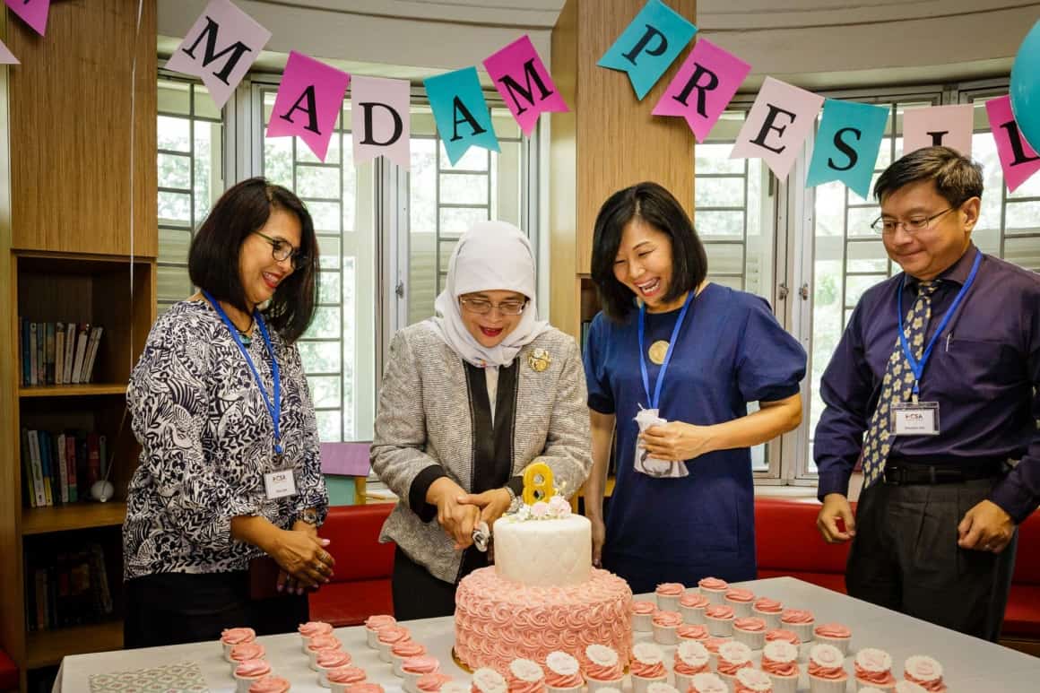 President Halimah Yacob visits HCSA Dayspring - HCSA Community Services
