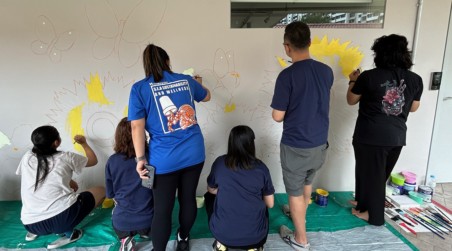 Hongkong Land Mural Painting at Dayspring – HCSA Community Services